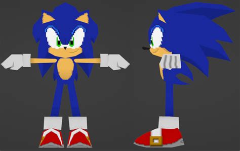All The Low Poly Sonic Models Ive Made So Far Rblender