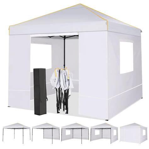 HOTEEL 10 X 10 Outdoor Canopy Party Tent EZ Pop Up Canopy Portable