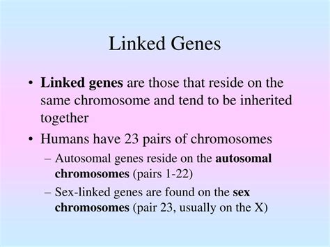 Ppt Chromosomal Basis Of Inheritance Powerpoint Presentation Free