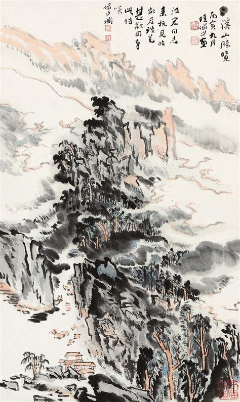 陆俨少 1986年作 溪山揽胜 立轴2011年春季拍卖会北京保利拍品价格图片拍卖专场拍卖会预展拍卖会结果卓克拍卖频道