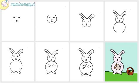 Naučimo Se Risati Velikonočnega Zajčka Easy Was To Draw A Bunny