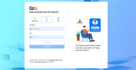 CoDX cập nhật tính năng mới Đăng nhập bằng OTP và QR Code