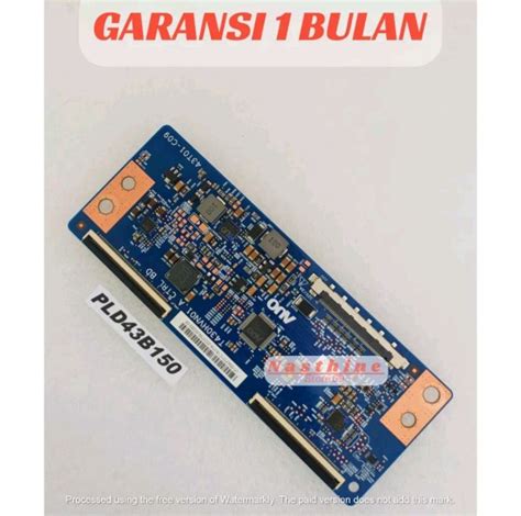 TCON TCONBOARD T CON MESIN TV POLYTRON PLD 43B150 TCON 43 INC