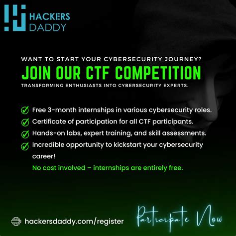 Cybersecurity Ctf Internshipopportunity Training Careerdevelopment