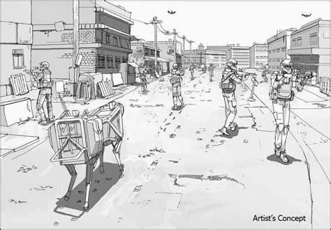 Darpa Developing Squad Level Robotics And Sensing Technology