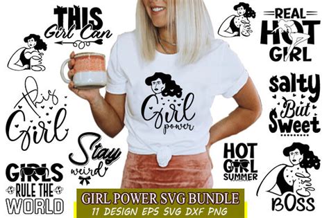 Girl Power T Shirt Design Bundle Graphic By Bidhan Graphics · Creative