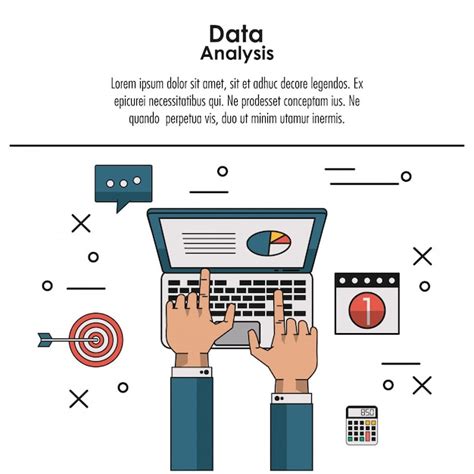 Premium Vector Data Analysis Infographic Concept