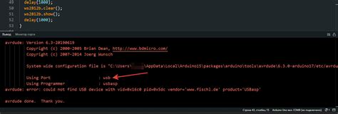 Arduino Ide не видит Usb Asp Песочница Раздел для новичков