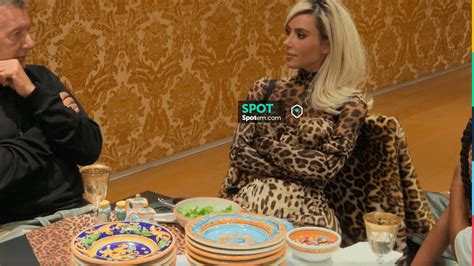Dolce And Gabbana X Kim Leopard Print Silk Blend Jumpsuit Worn By Kim