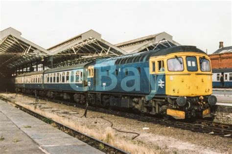 Uk Railway Photograph Of Class 33 Locomotive 33015 Rm33 48 £170