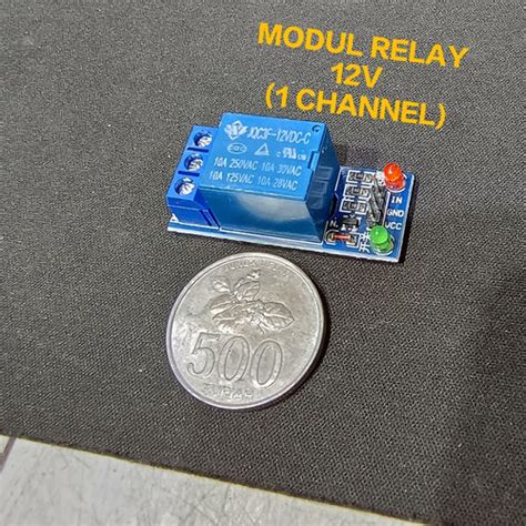 Jual Kit Modul Relay 12V 1Ch Module 12 Volt 1 Channel Arduino