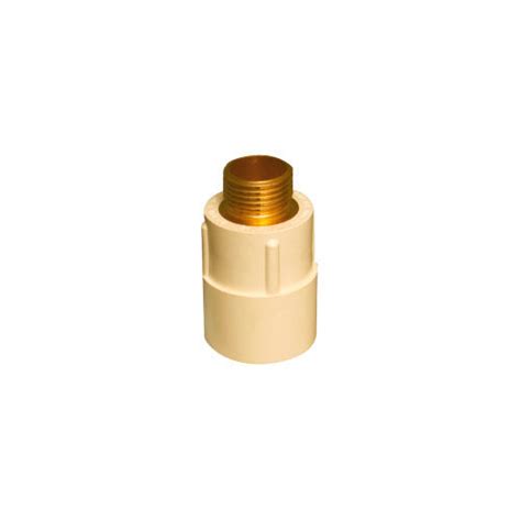 Upvc And Brass Reducer Male Thread Adapter Color White At Best Price