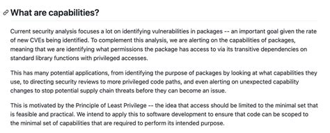 Capslock Google 开源 Go 语言软件供应链安全评估工具 GitHub精选 世界你我他开源靠大家
