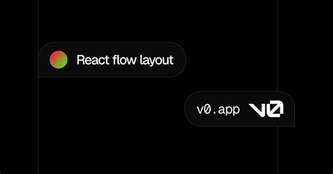 React Flow Layout V0 By Vercel