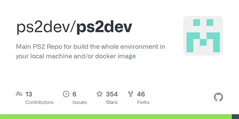 GitHub Ps2dev Ps2dev Main PS2 Repo For Build The Whole Environment
