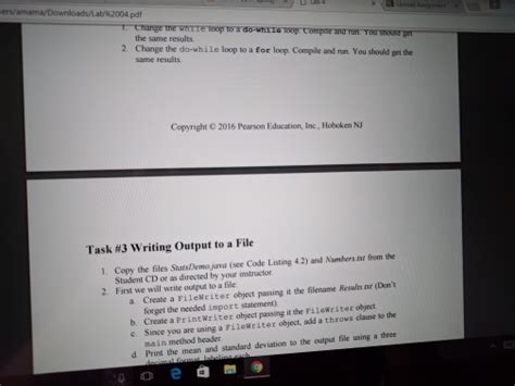 Loops And Files Lab Objectives Be Able To Convert An