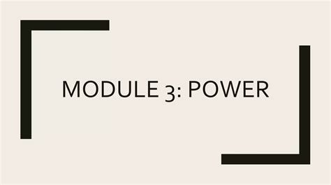 Module 3 Power Pptx