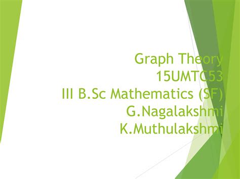 Graph Theory Ppt