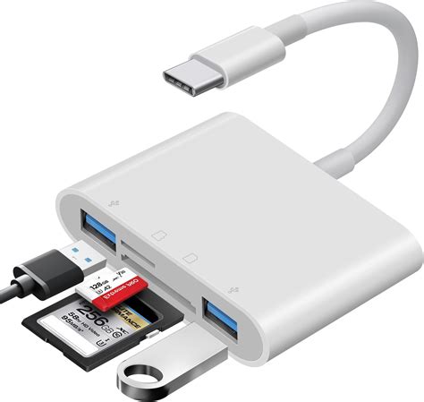 Lector De Tarjetas Sd Usb C Adaptador De Tarjeta Wnxsload