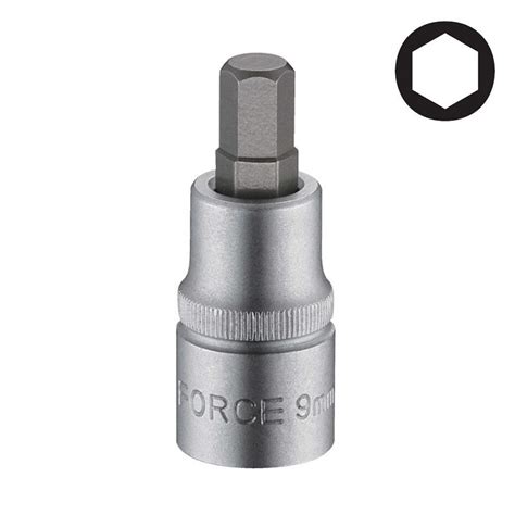 3/8" Бита-насадка 6-ти гранная L=50 8 Force 33405008 купить