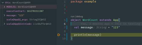 unable to inspect when debugging object extending app trait · issue