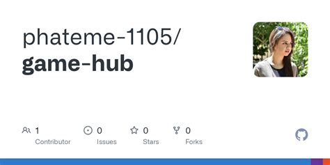 Github Phateme 1105game Hub