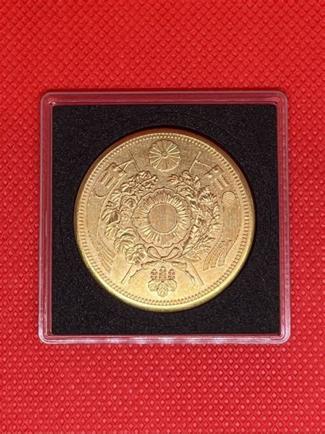 Yahooオークション 1円〜 3340g 旧20円金貨 明治13年 近代貨幣 二