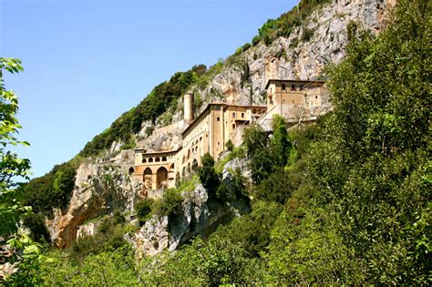 The Monasteries Of Saints Benedict And Scholastica In Subiaco