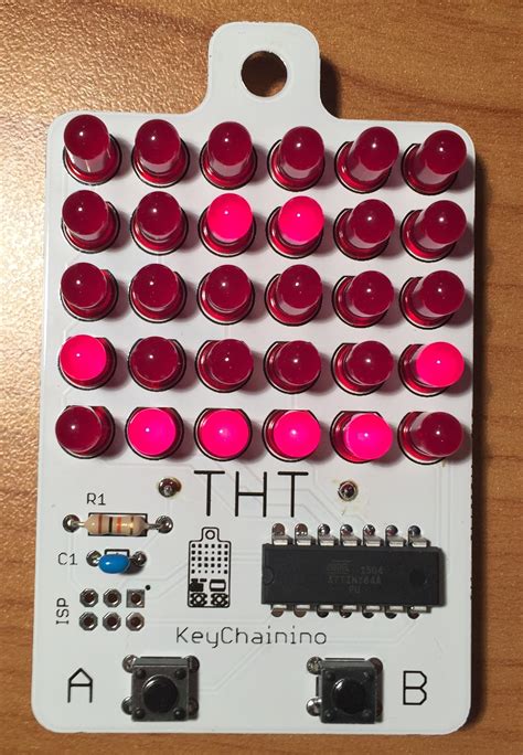 tindie blog keychainino an arduino and leds for your keys