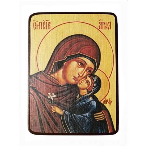 Иконы на дереве Икона Анна Праведная 🌿 ⠀ 🔔Память 22 сентября Святая Анна мать Пресвятой