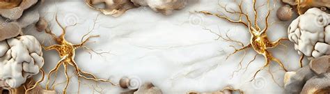 Artistic Rendering Of Neuron Pathways A Visual Representation Of Cognitive Development Learning