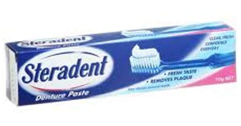 Steradent Denture Paste Questions Au