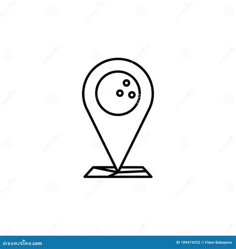 占位符保龄球线图标 符号和符号可用于web徽标移动应用ui Ux 库存例证 插画 包括有 巴达维亚 橄榄球 189474252