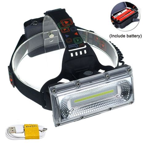 Linterna Frontal Led Linterna Frontal Recargable Faro De Alto Brillo 3