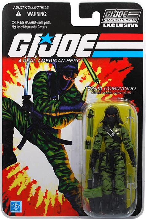 Gi Joe Collectors Club Nunchuk Ninja Commando
