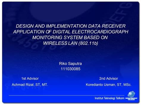 Remote Monitoring System Of Ecg And Body Temperature Signals Pdf