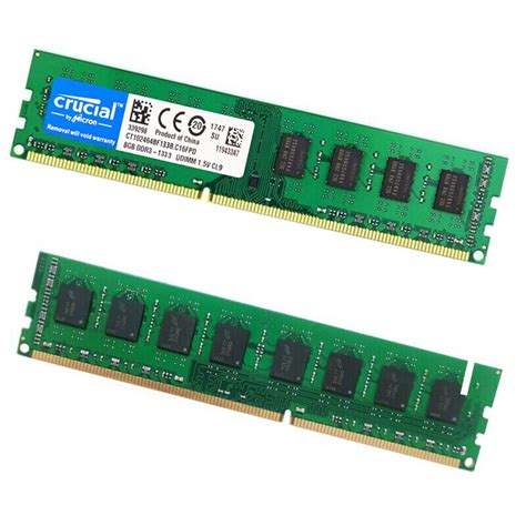 Crucial Ddr3 1333 Mhz 16gb 2x 8gb Pc3 10600 Desktop Memory Ram Dimm 240 Pin 1 5v 649528754585 Ebay