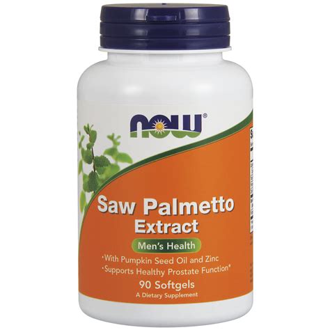 Saw Palmetto Extract With Pumpkin Seed Oil And Zinc 90 Capsules