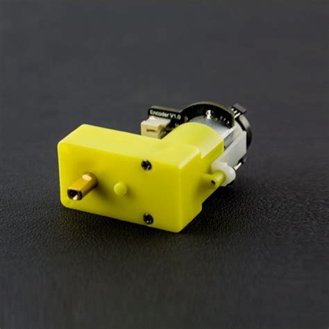 TT Geared Motor With Encoder 6V 160RPM 120 1 L Shape KD Robot Kit