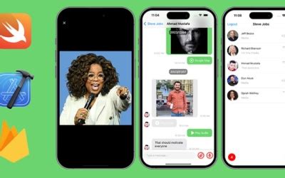 Swift iOS仿Whatsapp即时通信IM聊天社交APP开发视频教程 MVVM Firestore socket 云创源码