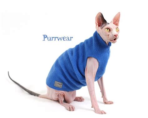 Medium Sphynx Clothing Affordable And Comfy Fleece Sweater For