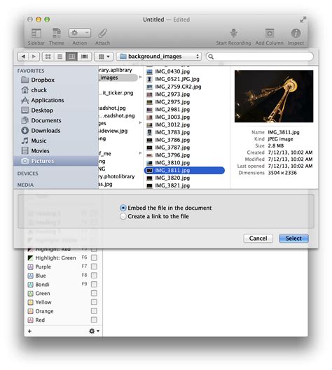 OmniOutliner 4 For Mac User Manual Using The Toolbar