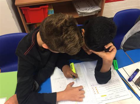 Peer Marking Primrose Hill Primary School