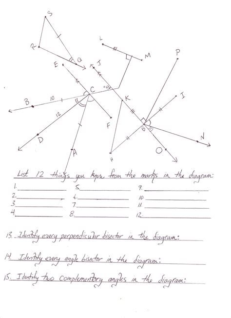 Geometry Angles Worksheet Answers The Best Worksheets Image Free Worksheets Samples