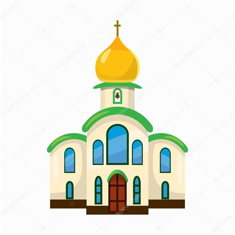 Building Church Icon Cartoon Style — Stock Vector © Ylivdesign 106161146