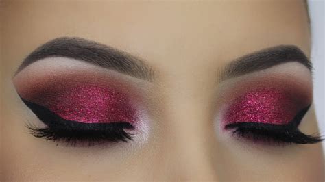 Prom Makeup Tutorial Glitter Eye Look Youtube