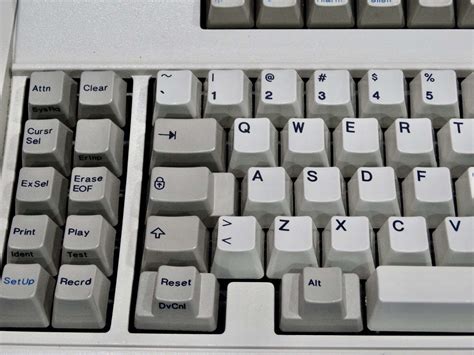 1985 IBM Model F Keyboard 6110345 09 SEP 85 122 Key ClickyKeyboards