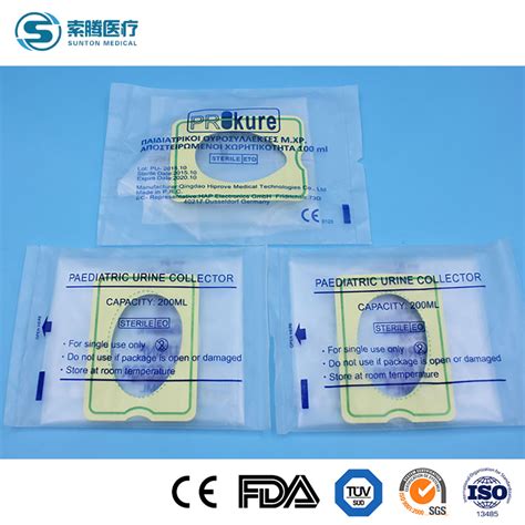 Sunton China Pediatric Urine Bag China Medical Urine Bag Supply Price