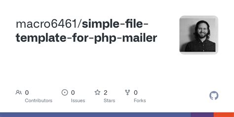 Github Macro6461simple File Template For Php Mailer
