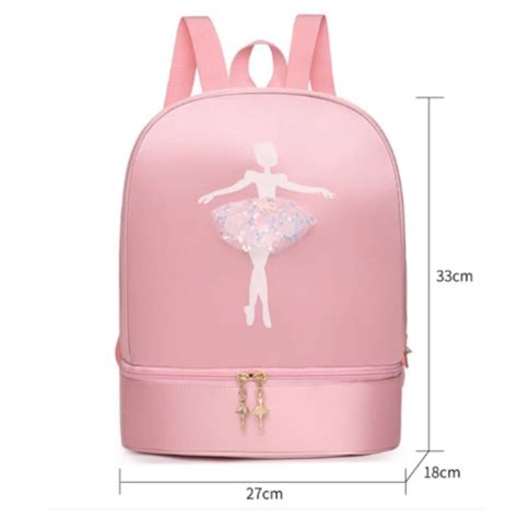 Oem Lace Pattern Dance Backpack 3 Colors With Shoes Area Sport Backpack And Travel Backpack Price